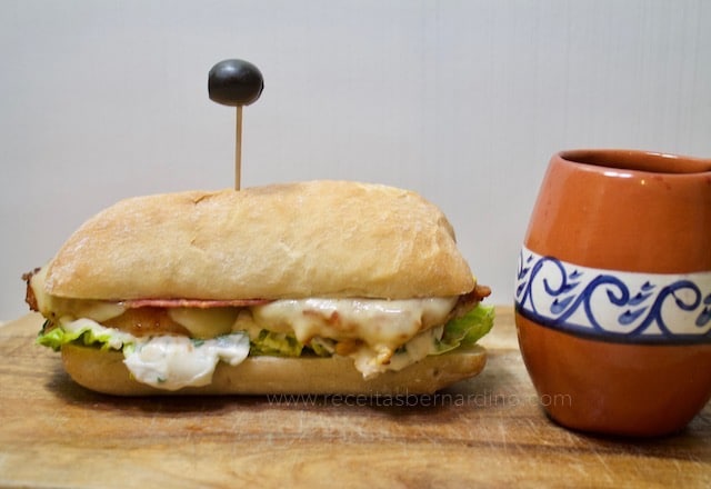 Receita da Sandes à Portuguesa