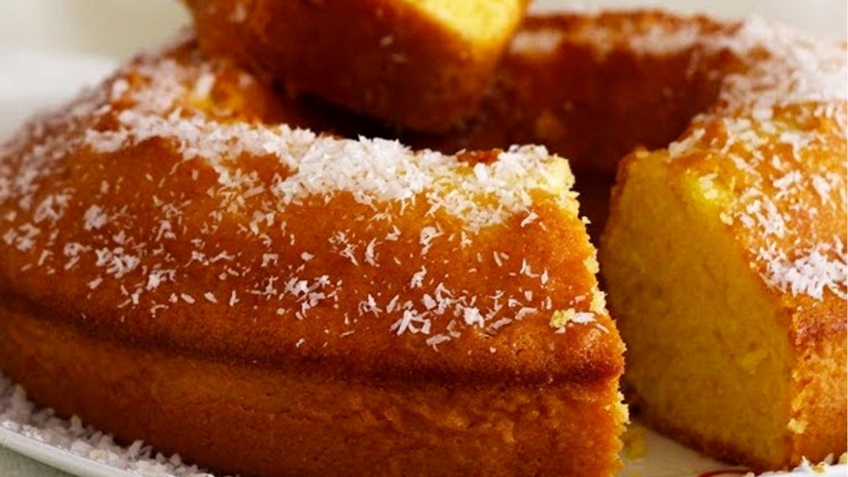 Receita do Bolo de Coco muito fofo