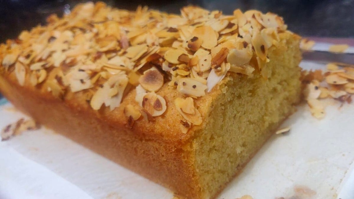 Receita do Bolo de Amêndoas super rápido