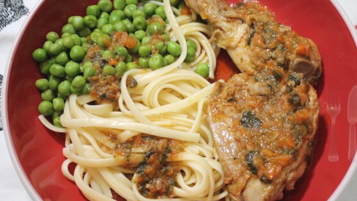 Receita de Frango Guisado
