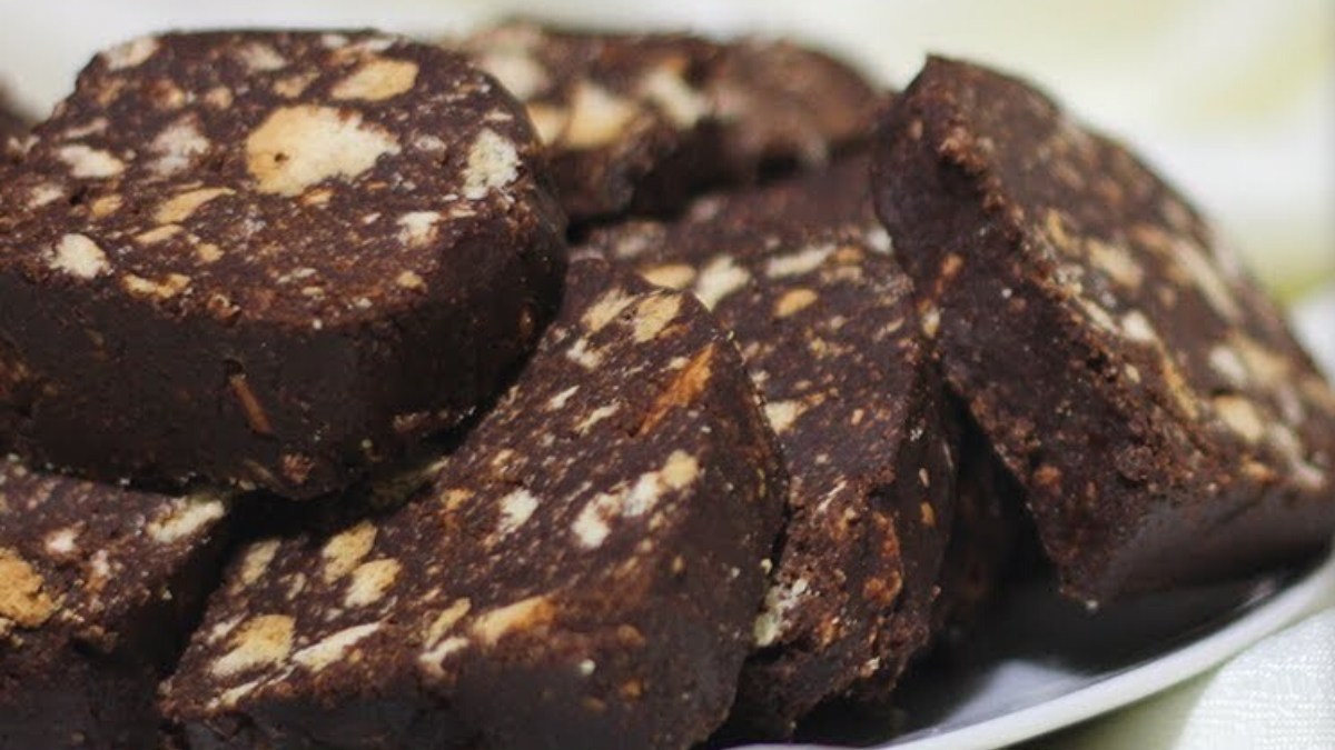 Receita das Bolinhas de Salame de Chocolate crocantes e saborosas