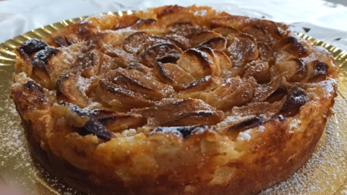 Receita de Tarte de Maçã caseira