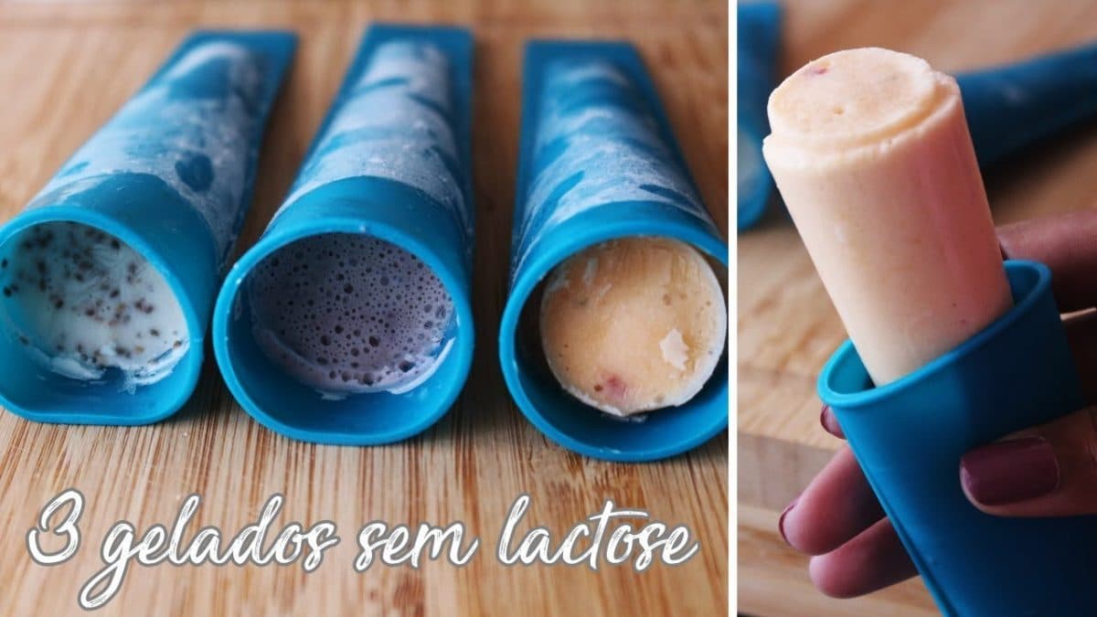 Receita de Três Gelados Saudáveis super fáceis