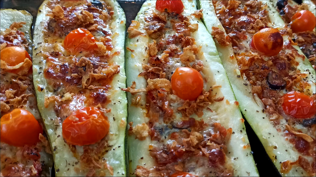 Receita de Courgette Recheada muito saborosa