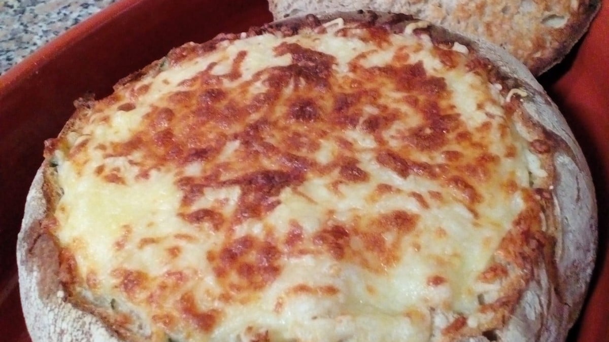 Receita de Pão Recheado delicioso