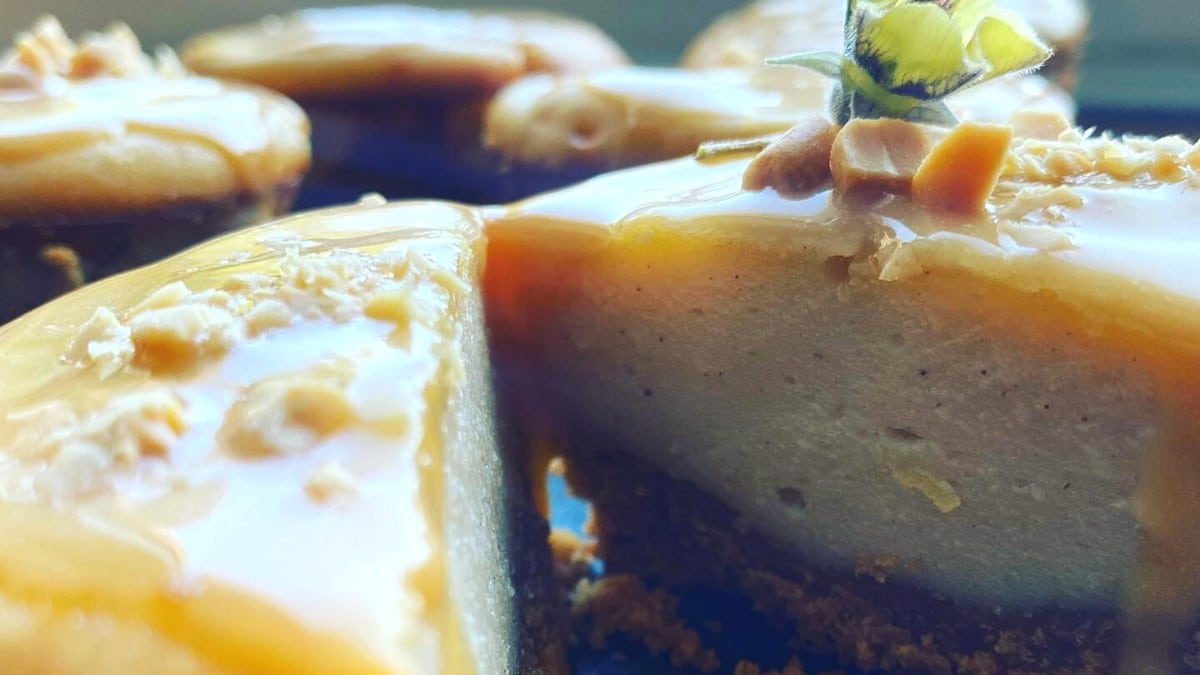 Receita de Tofu Cake Americano