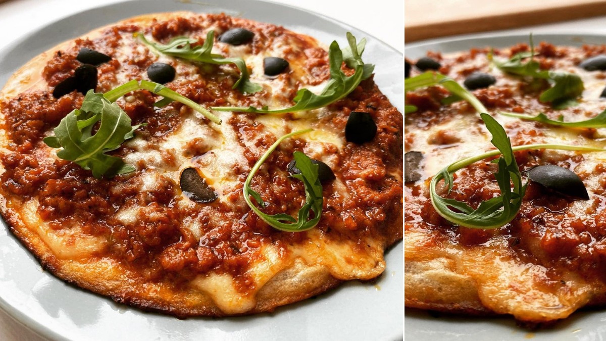 Receita de Tortillas com Bolonhesa de Soja e Alheira