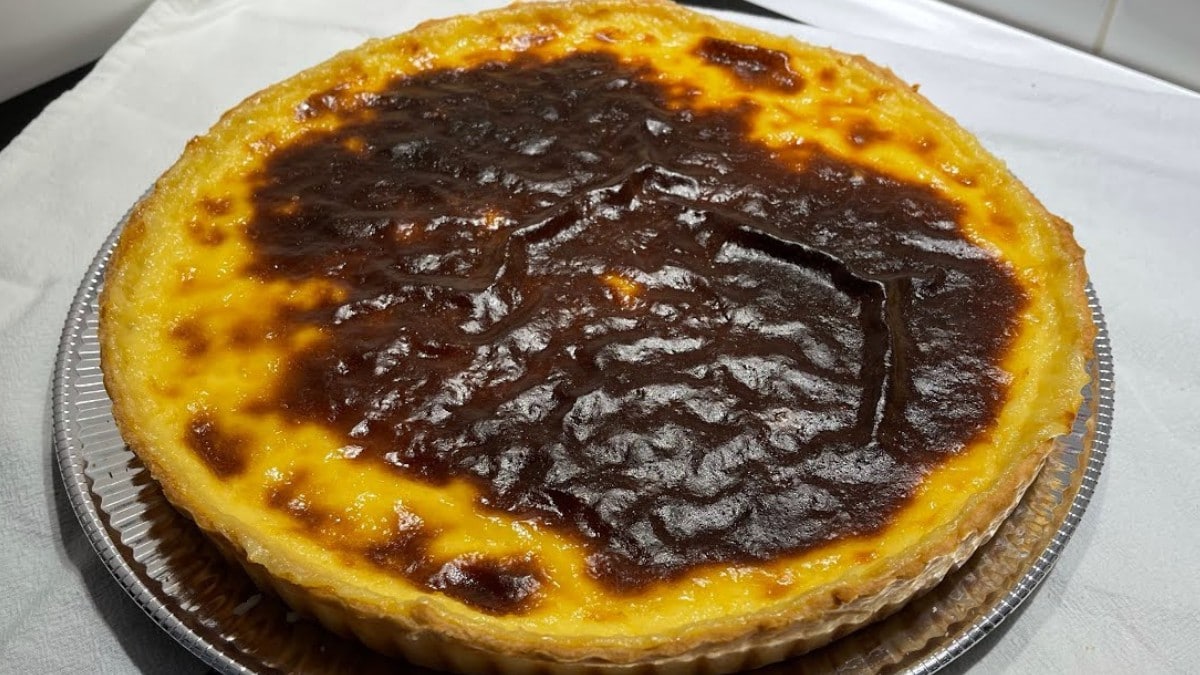 Receita da Tarte de Natas deliciosa