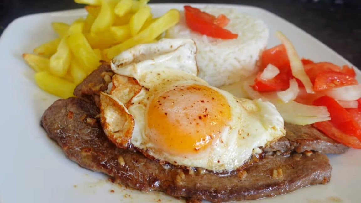 Receita do Bitoque bem Português