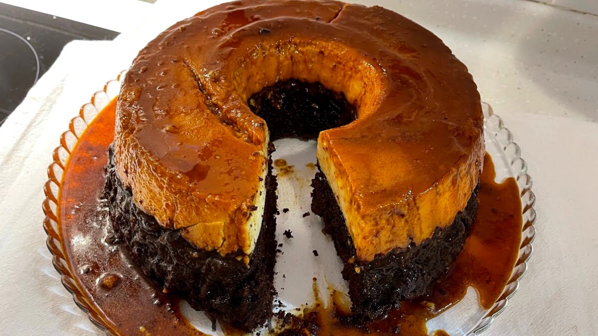 Receita do Bolo Pudim