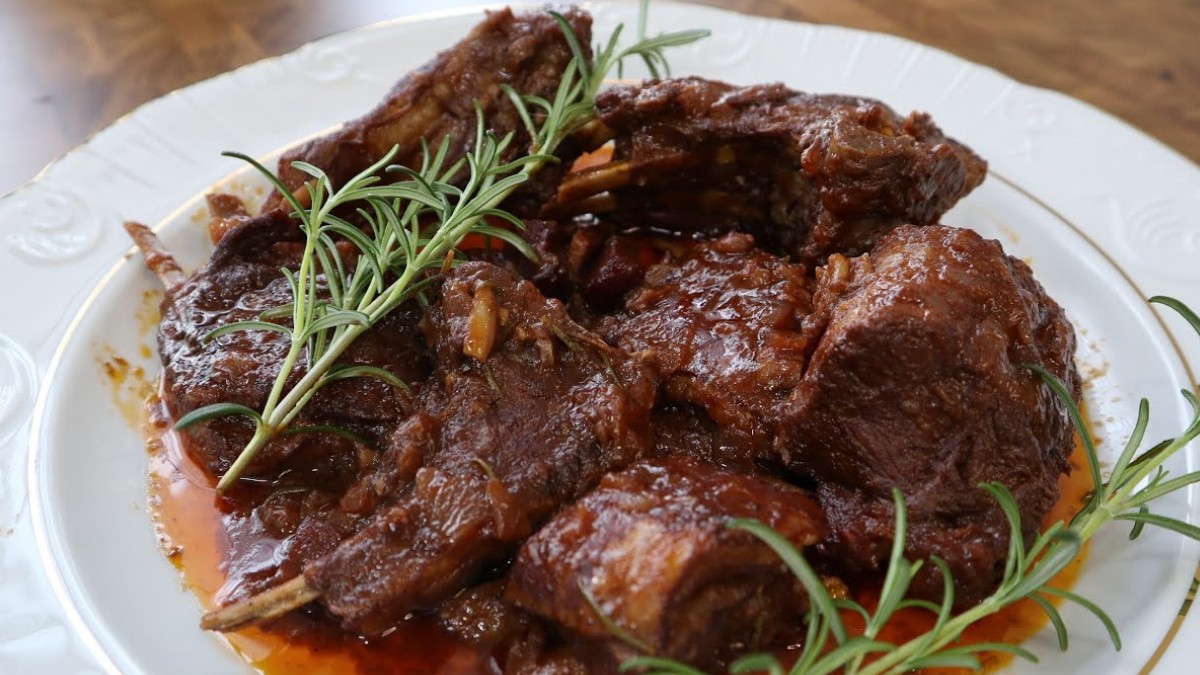 Receita de Borrego Estufado