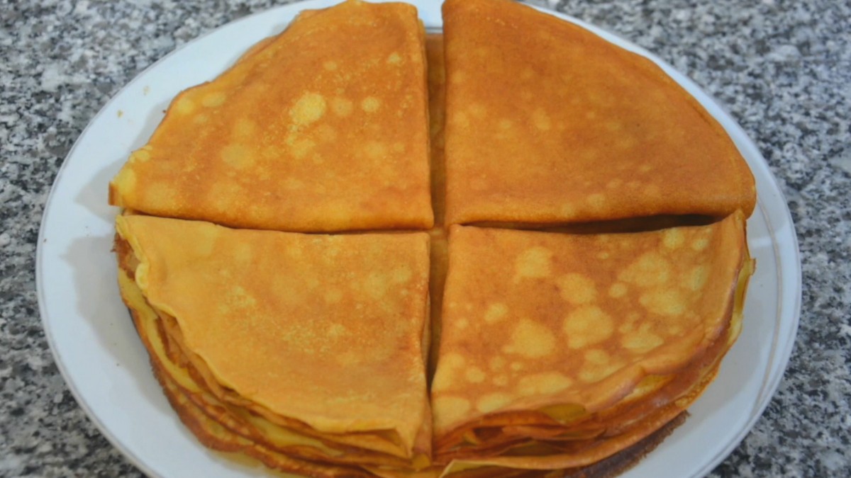 Receita de Crepes super rápidos, fáceis e saborosos