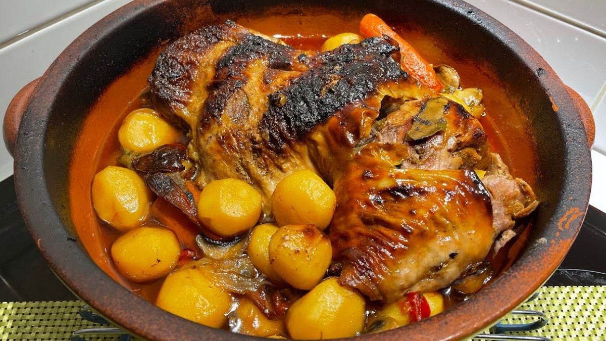 Receita da Perna de Peru Assada