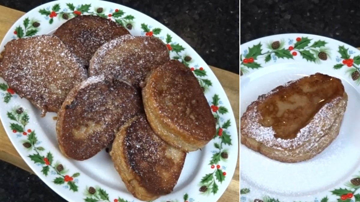 Receita das Rabanadas Recheadas muito fáceis