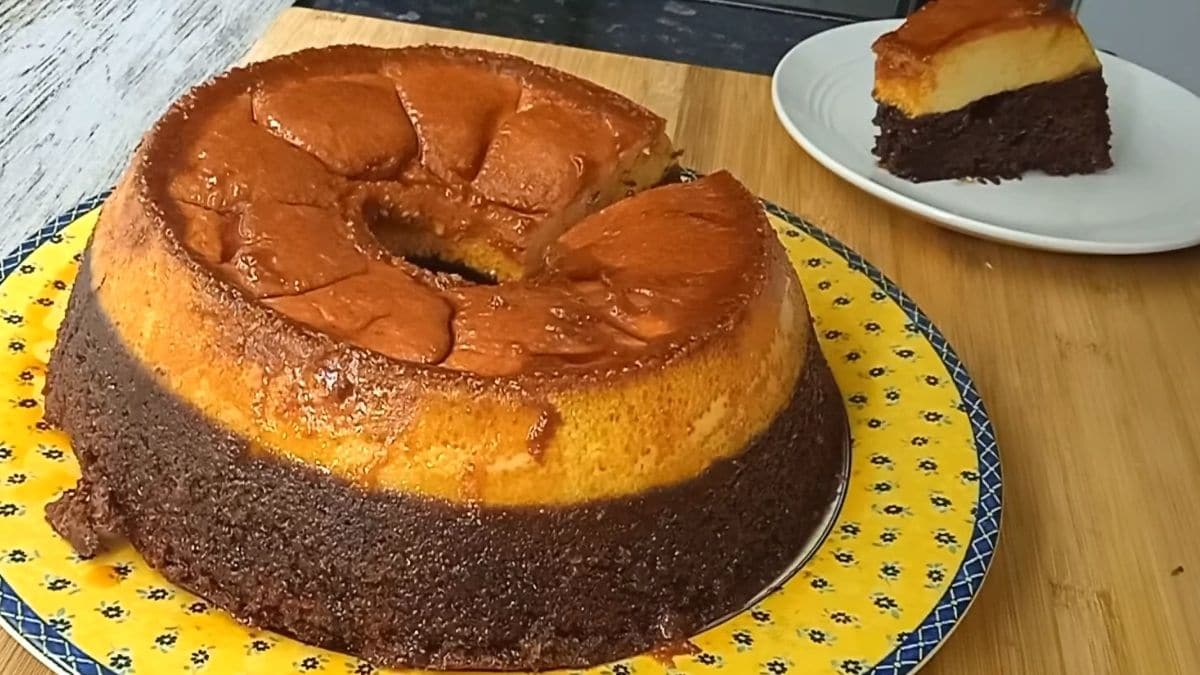 Receita do Bolo Pudim