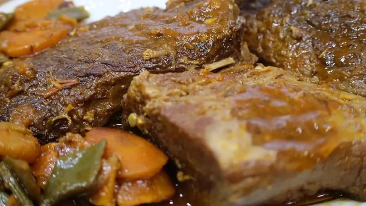 Receita de Vitela Estufada