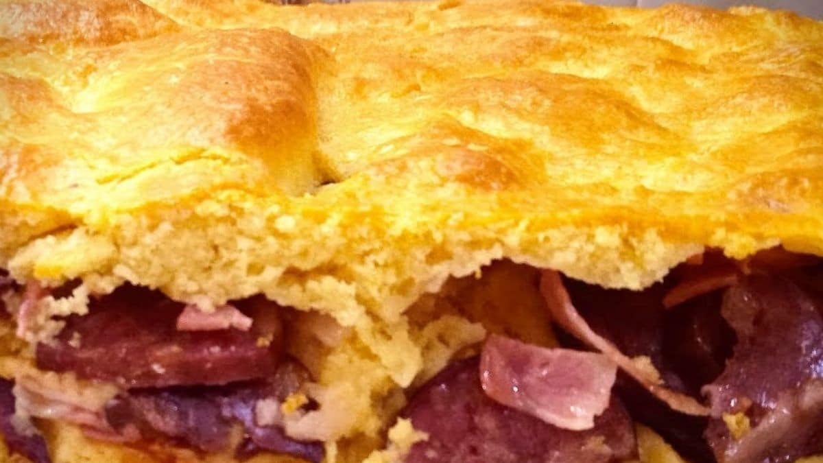 Receita de Folar de Enchidos