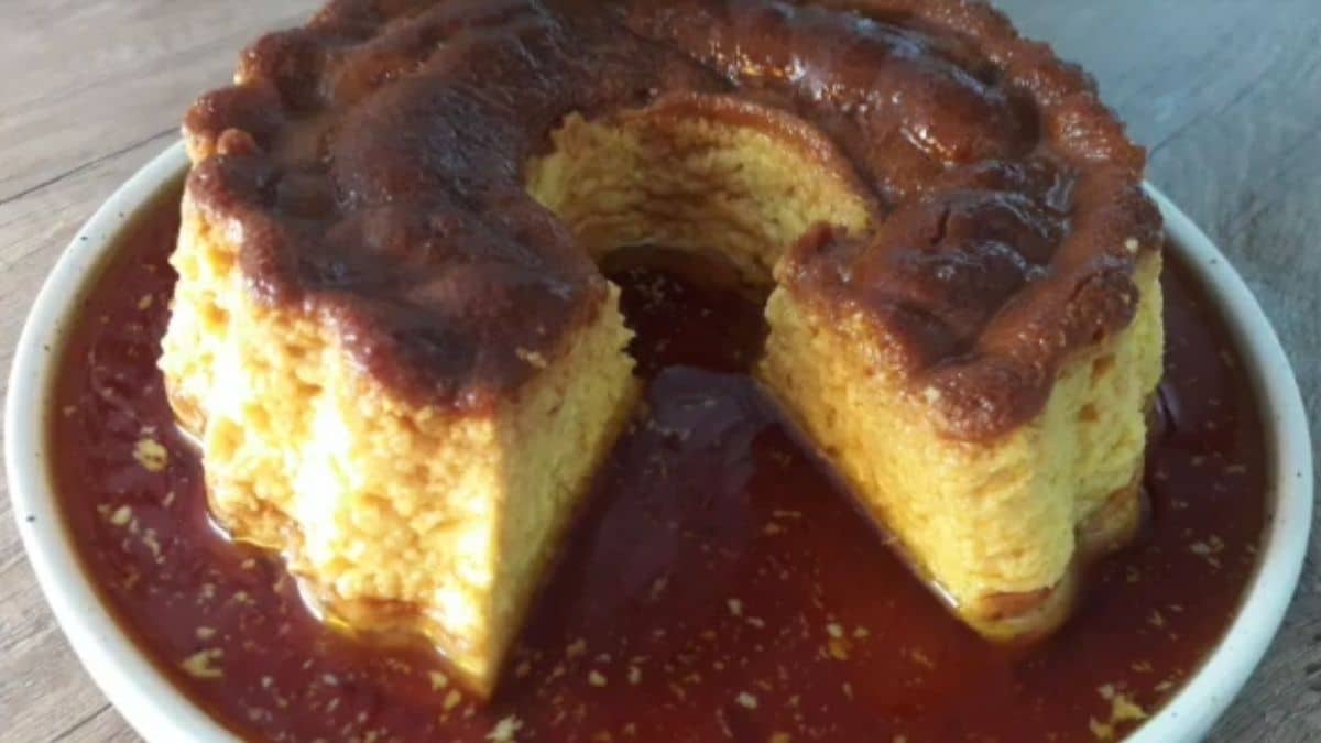Receita de Pudim Flan Caseiro