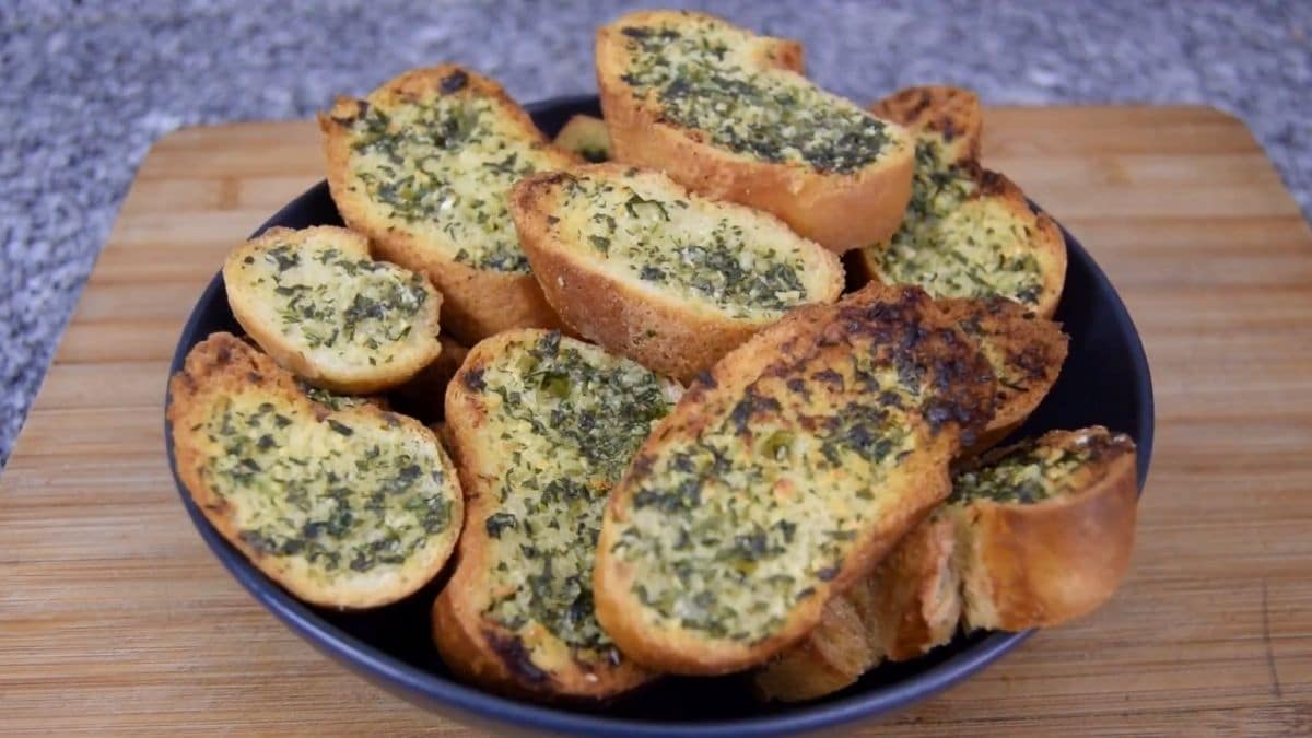 Receita do melhor Pão de Alho do mundo