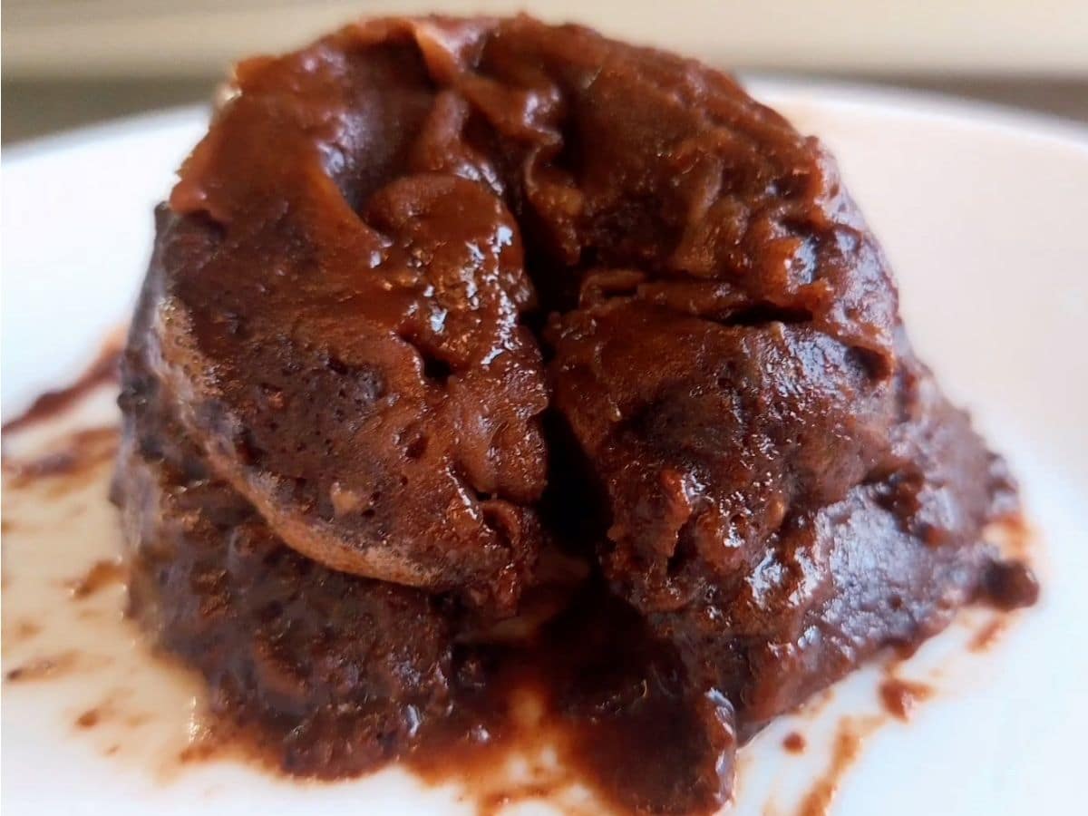 Receita de Petit Gâteau em 30 segundos