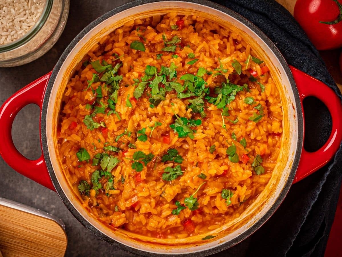 Receita do Arroz de Tomate super cremoso e saboroso