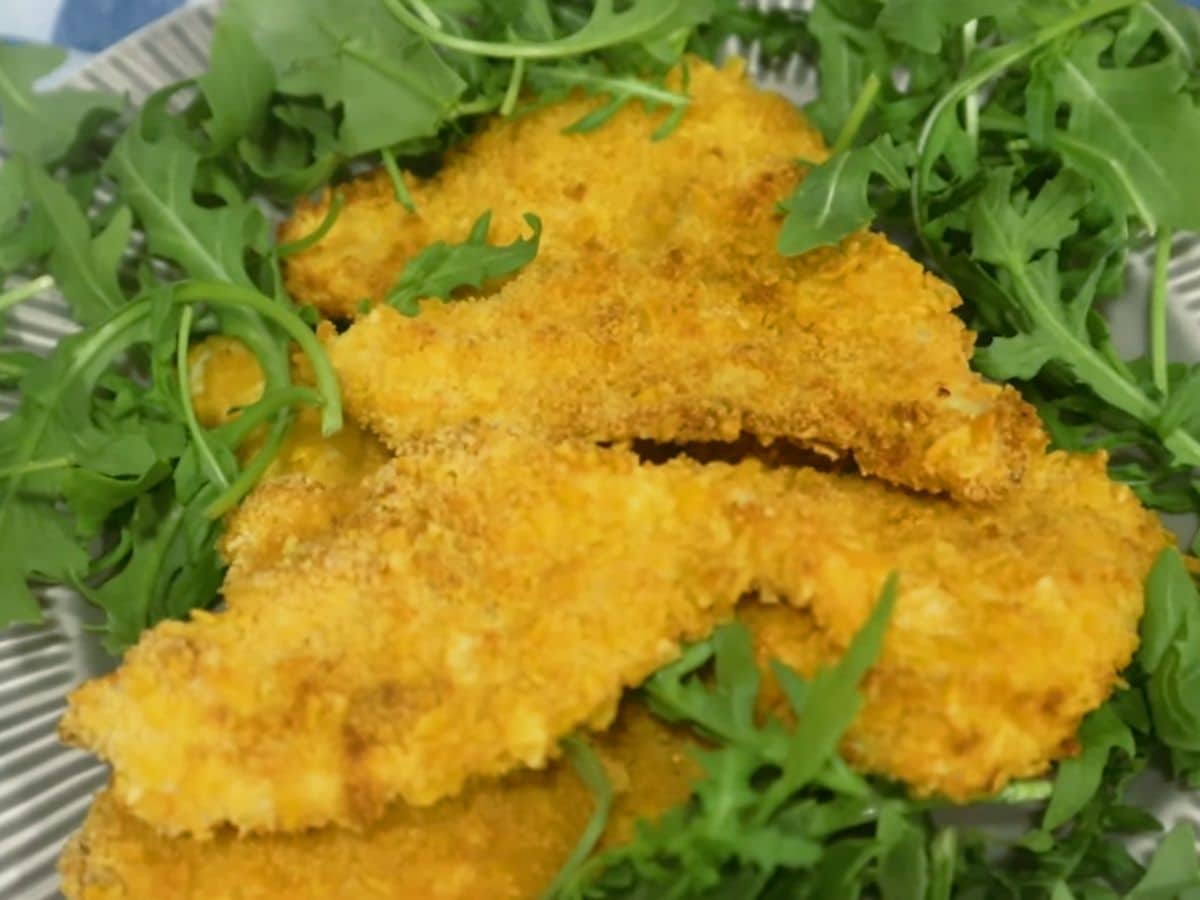 Receita dos Panados Crocantes na Airfryer