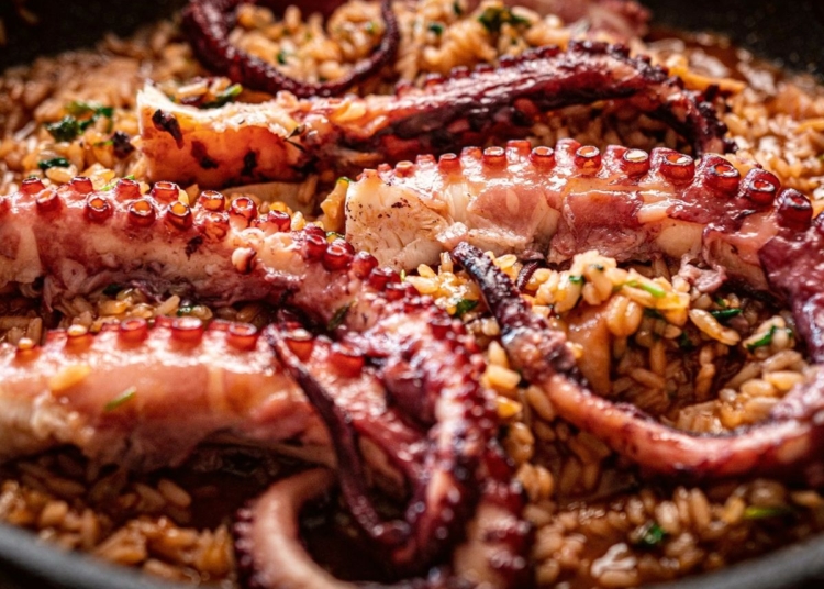 Receita do melhor Arroz de Polvo