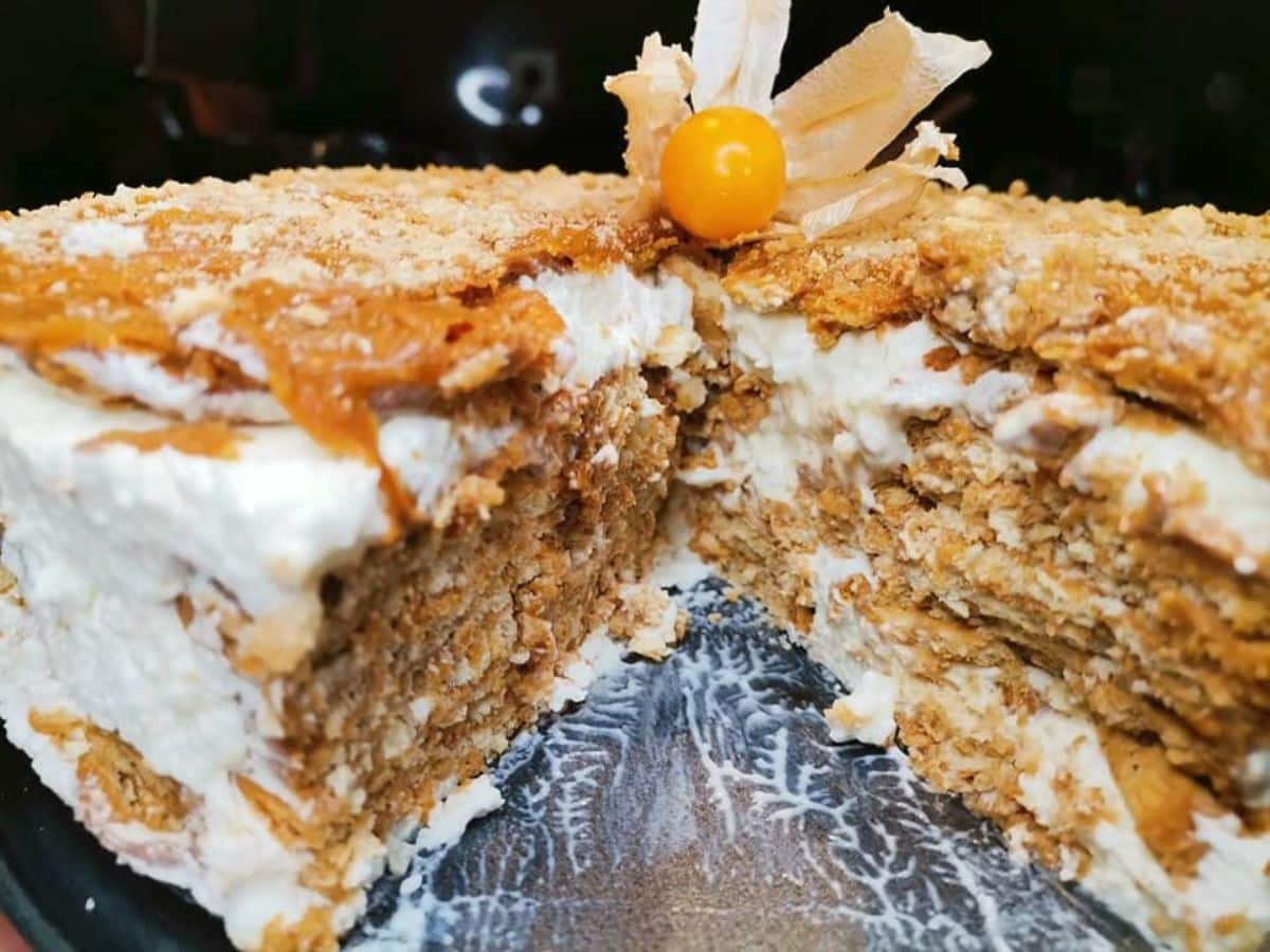 Receita do Bolo de Bolacha com Leite Condensado