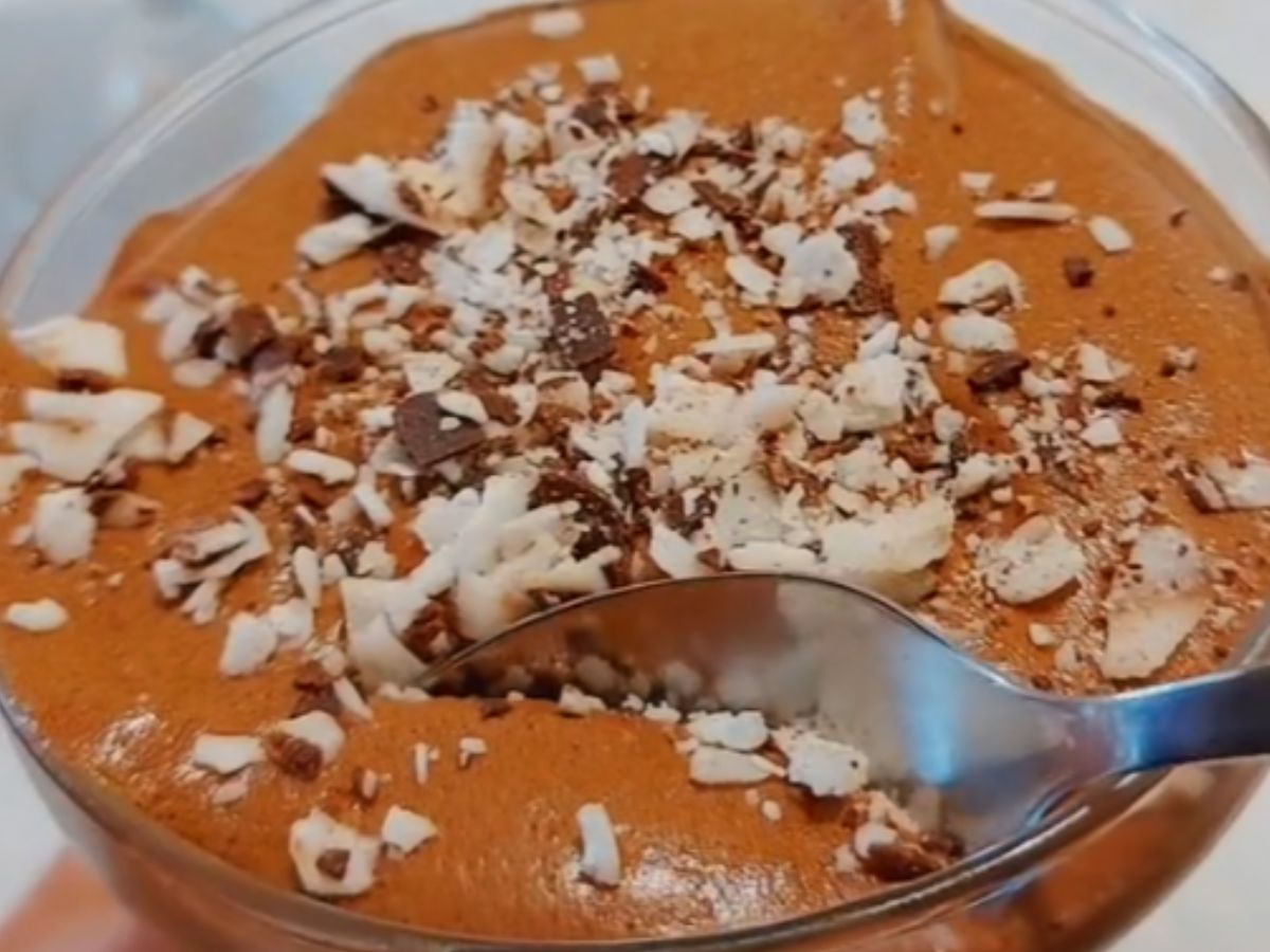 Receita Caseira De Mousse De Chocolate