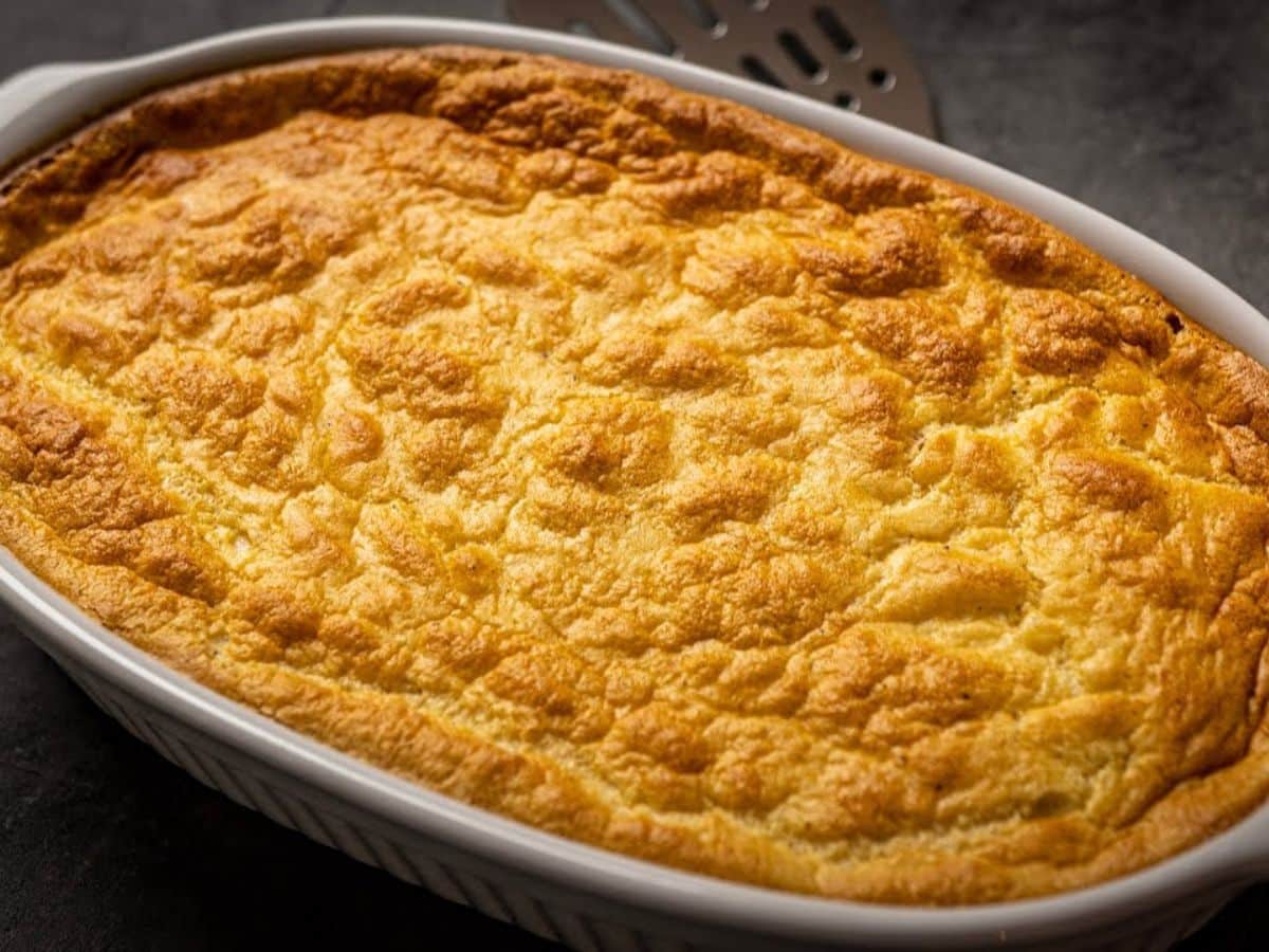 Receita tradicional do Soufflé de Bacalhau