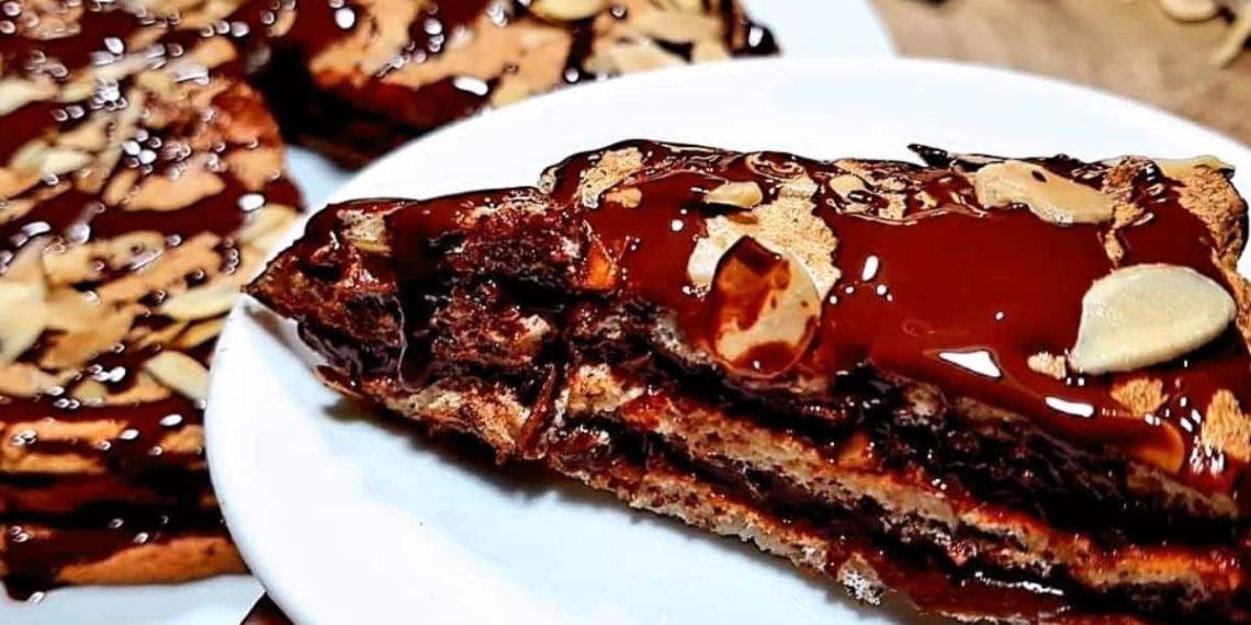 Receita do Bolo Russo ou Mil Folhas do Norte fácil e delicioso