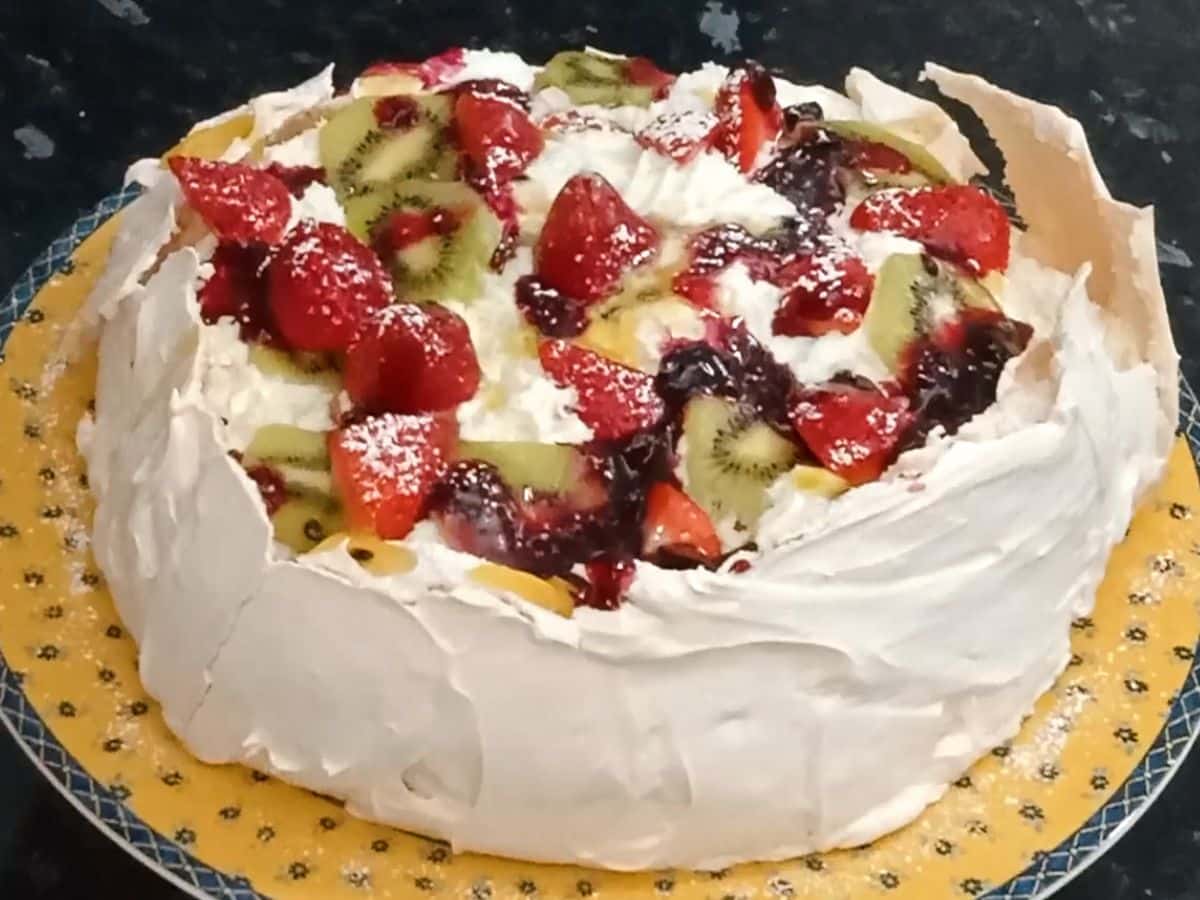 Receita da Pavlova super saborosa