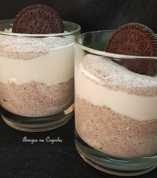 Receita da deliciosa Mousse de Oreo