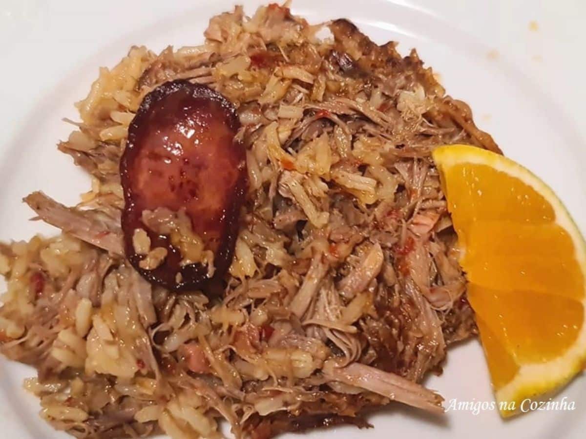 Receita de Arroz de Pato à antiga