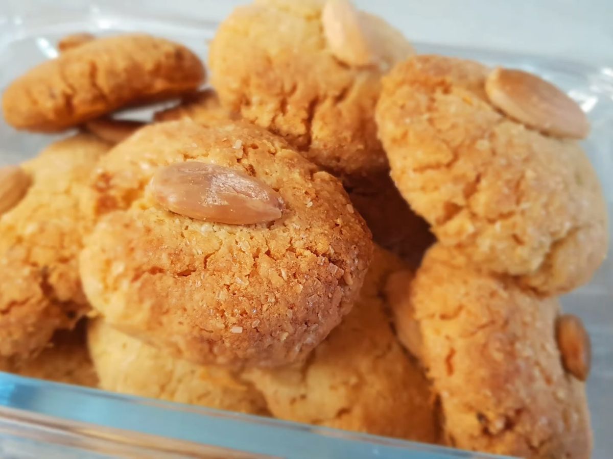 Receita de Biscoitos de Amêndoa