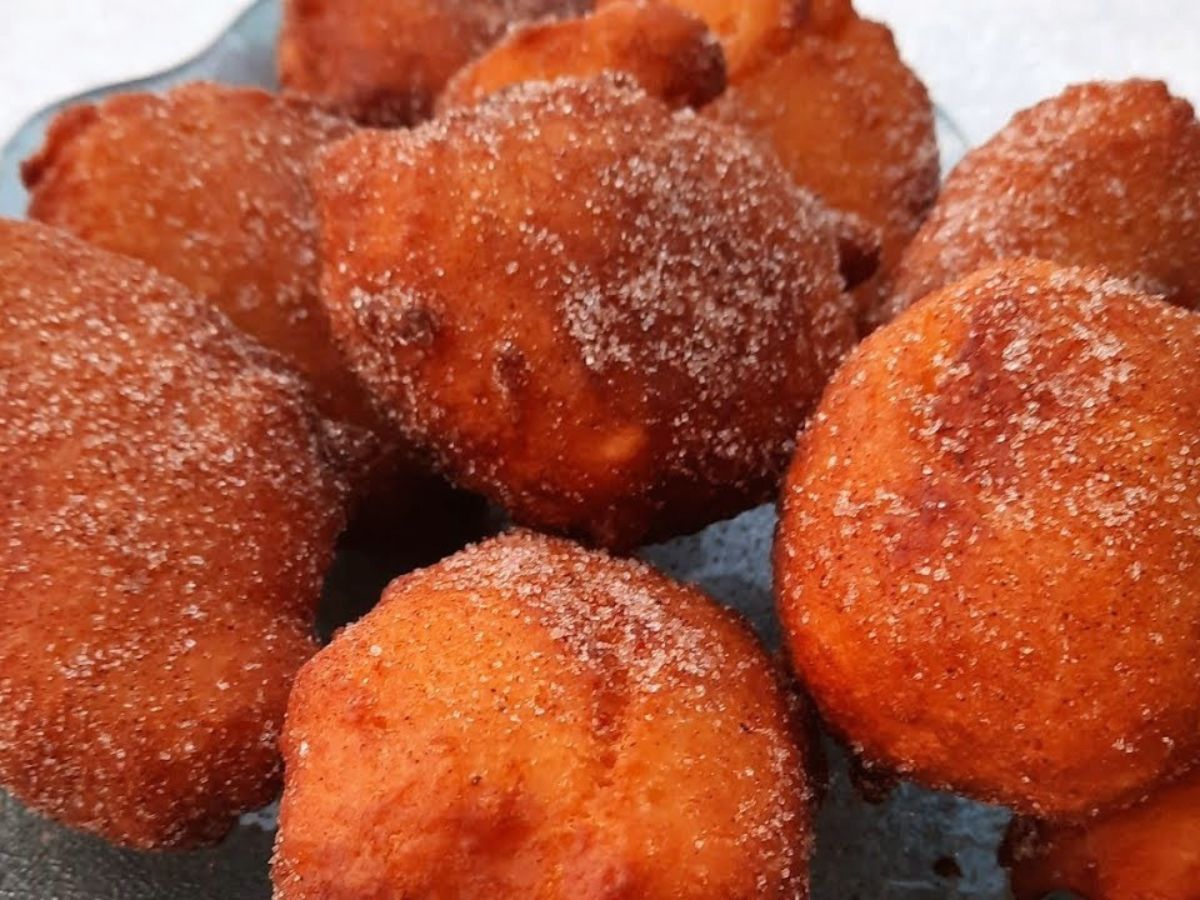 Receita dos Bolinhos de Abóbora