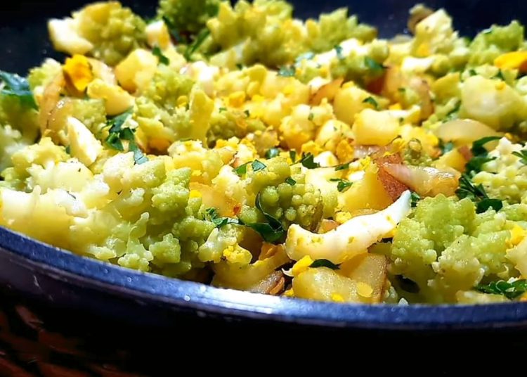 Receita de Couve Romanesco Salteada