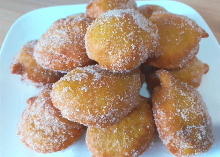 Receita das Filhoses de Cenoura