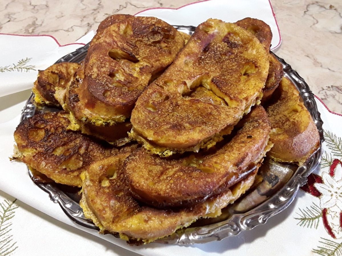 Receita de Rabanadas no Forno