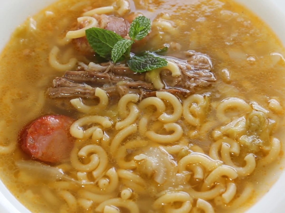 Receita de Sopa do Cozido à Portuguesa irresistível