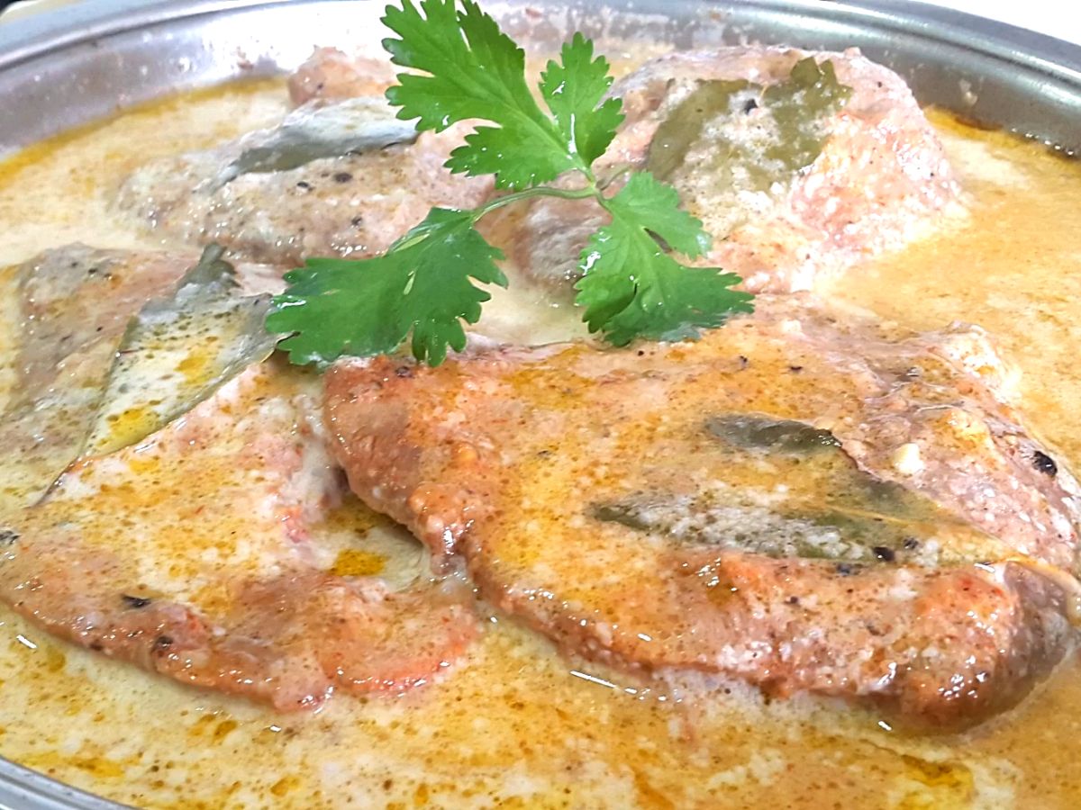 Receita de Bife com Natas pronto em 10 minutos