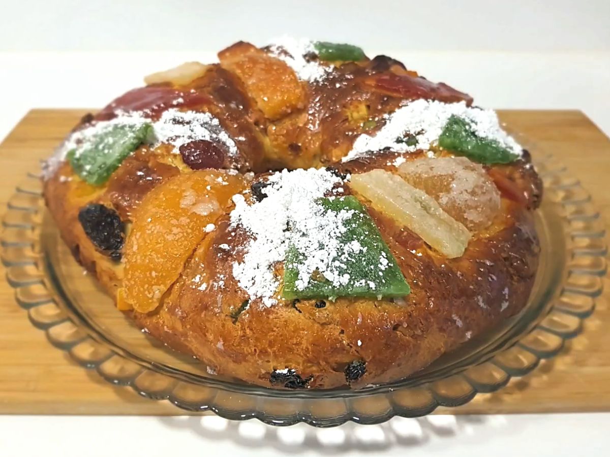 Receita do tradicional Bolo Rei