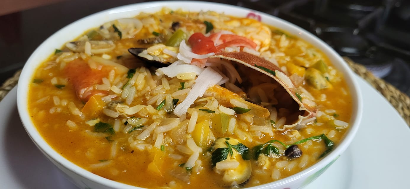 Receita de Arroz de Marisco - Receitas de Culinária TV