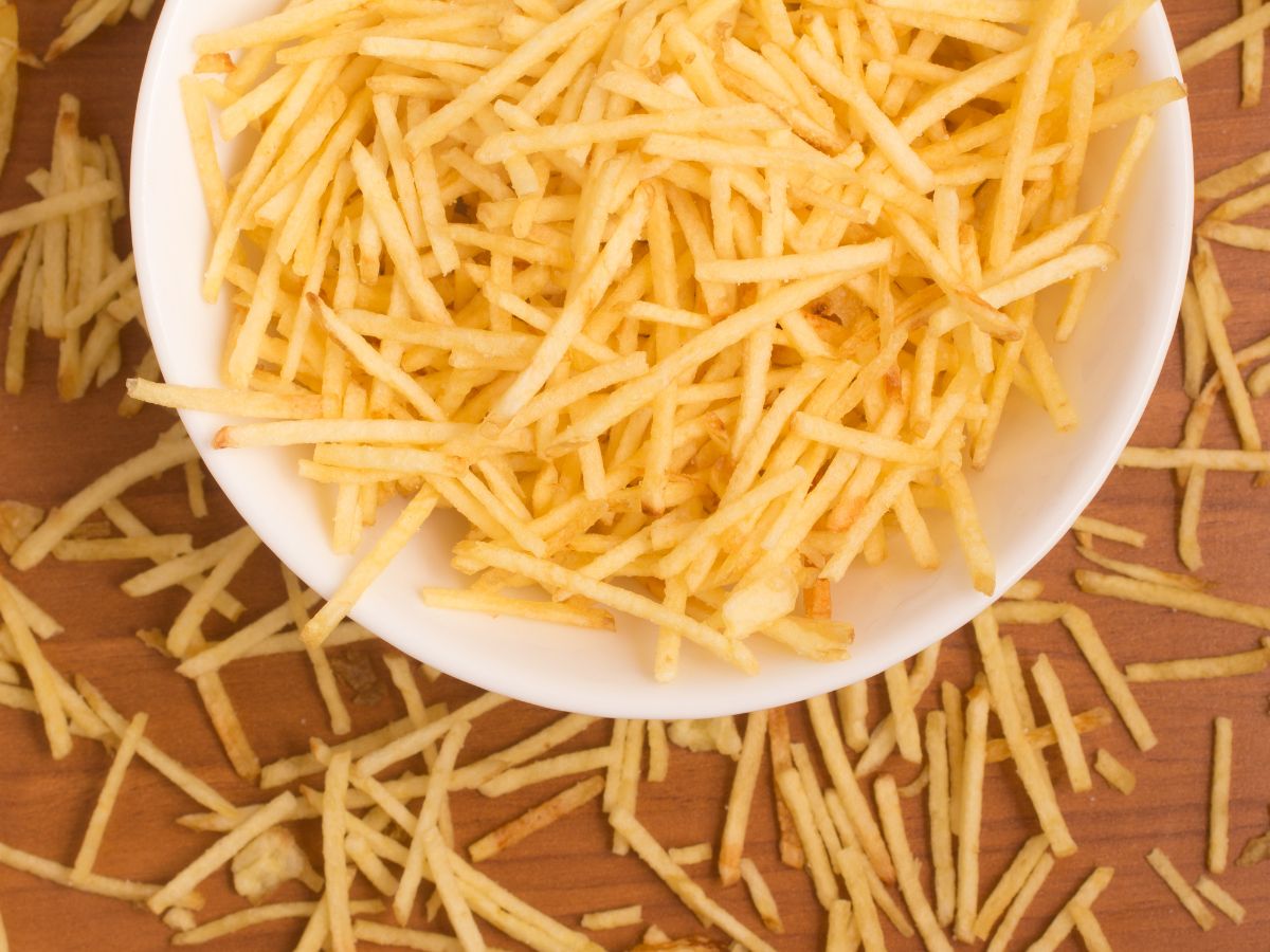 Receita da melhor Batata Palha caseira