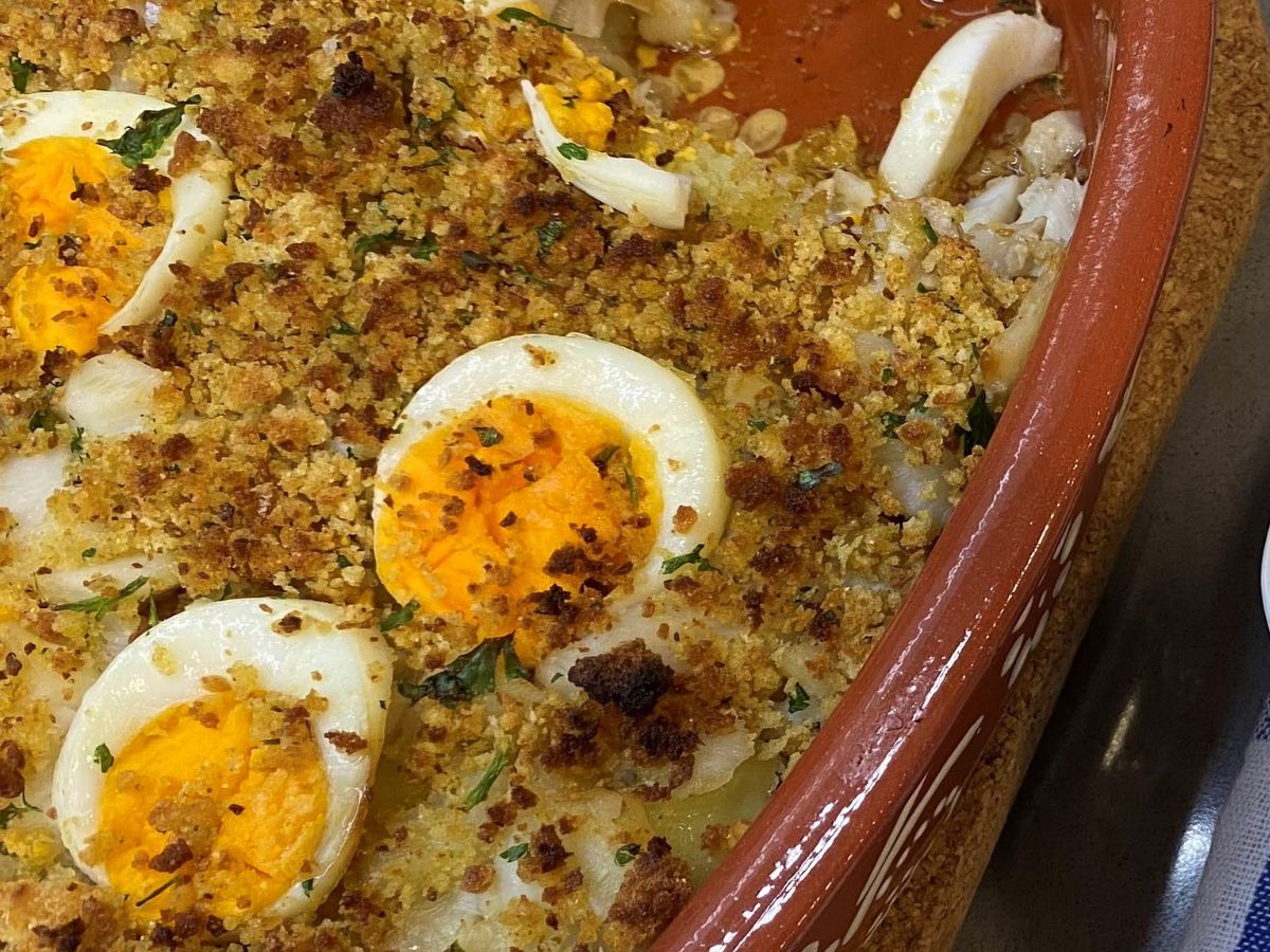 Receita de Bacalhau à Gomes de Sá