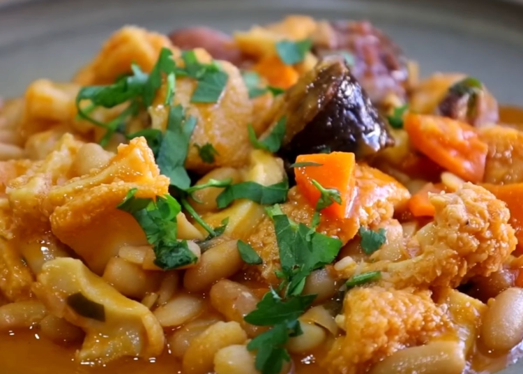 Receita de Dobrada com Feijão Branco