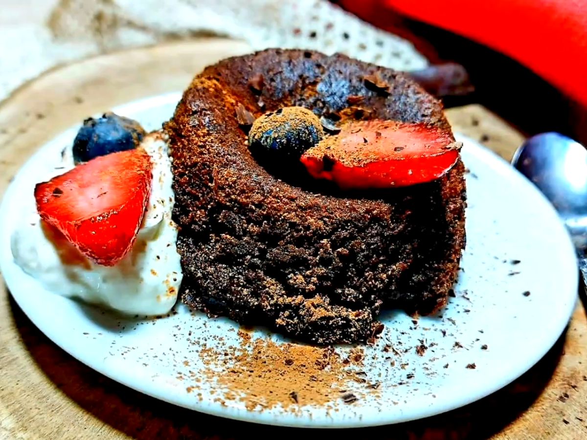 Receita de Fondant de Chocolate irresistível