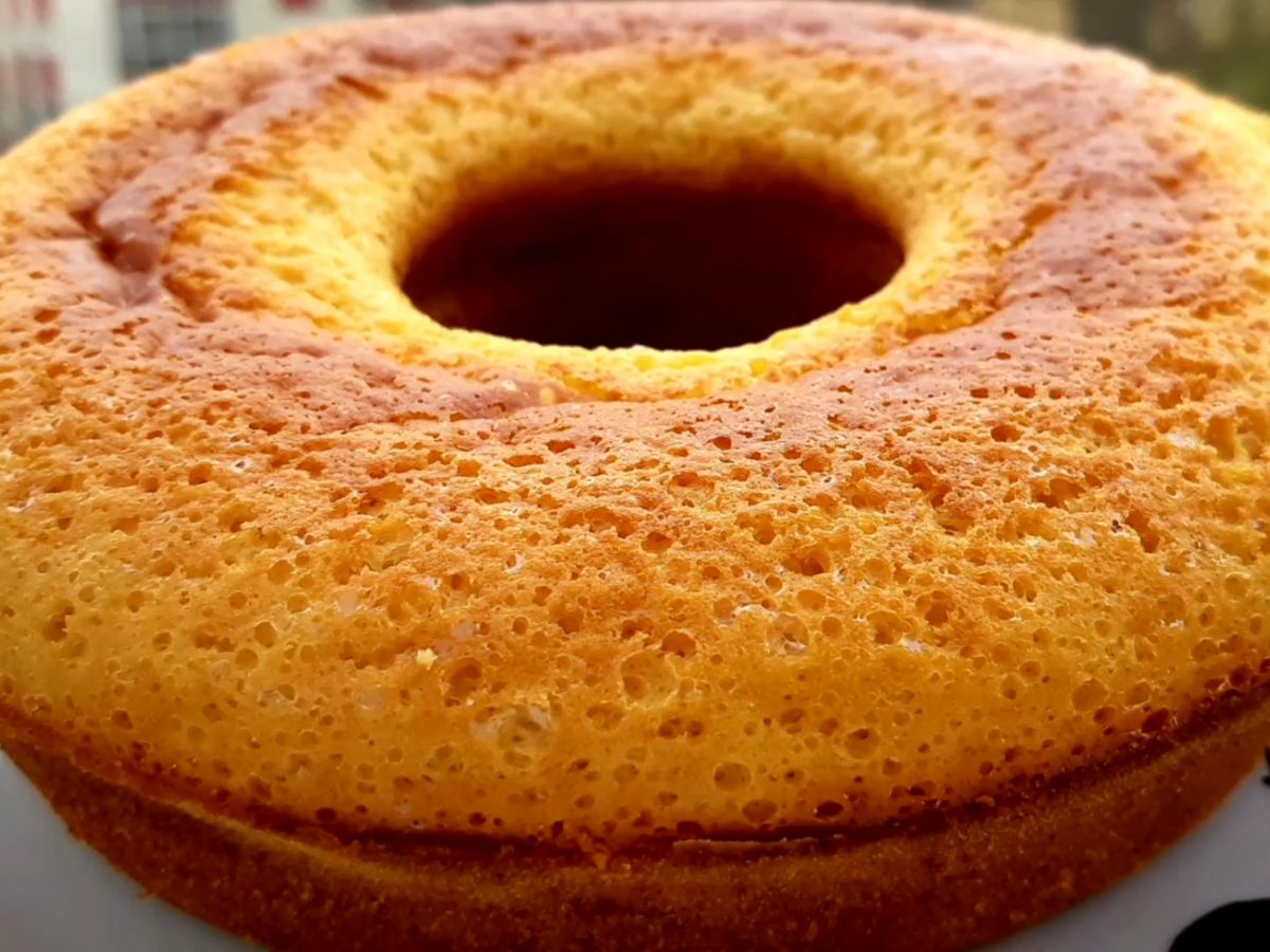 Receita do Bolo de Queijo Fresco e Limão super fofo