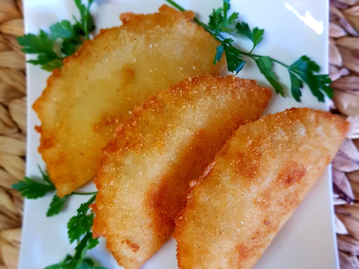 Receita simples de Rissóis de Pescada