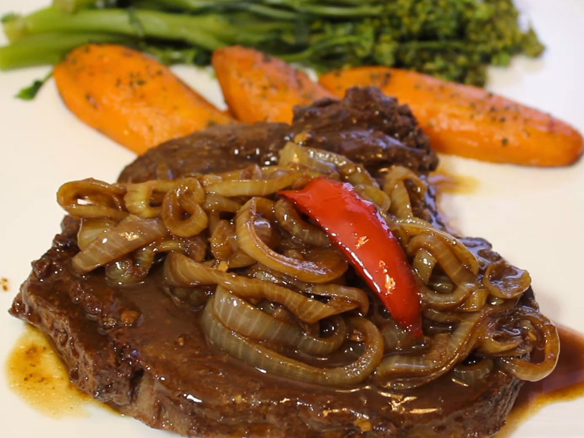 Receita dos melhores Bifes com Cebolada